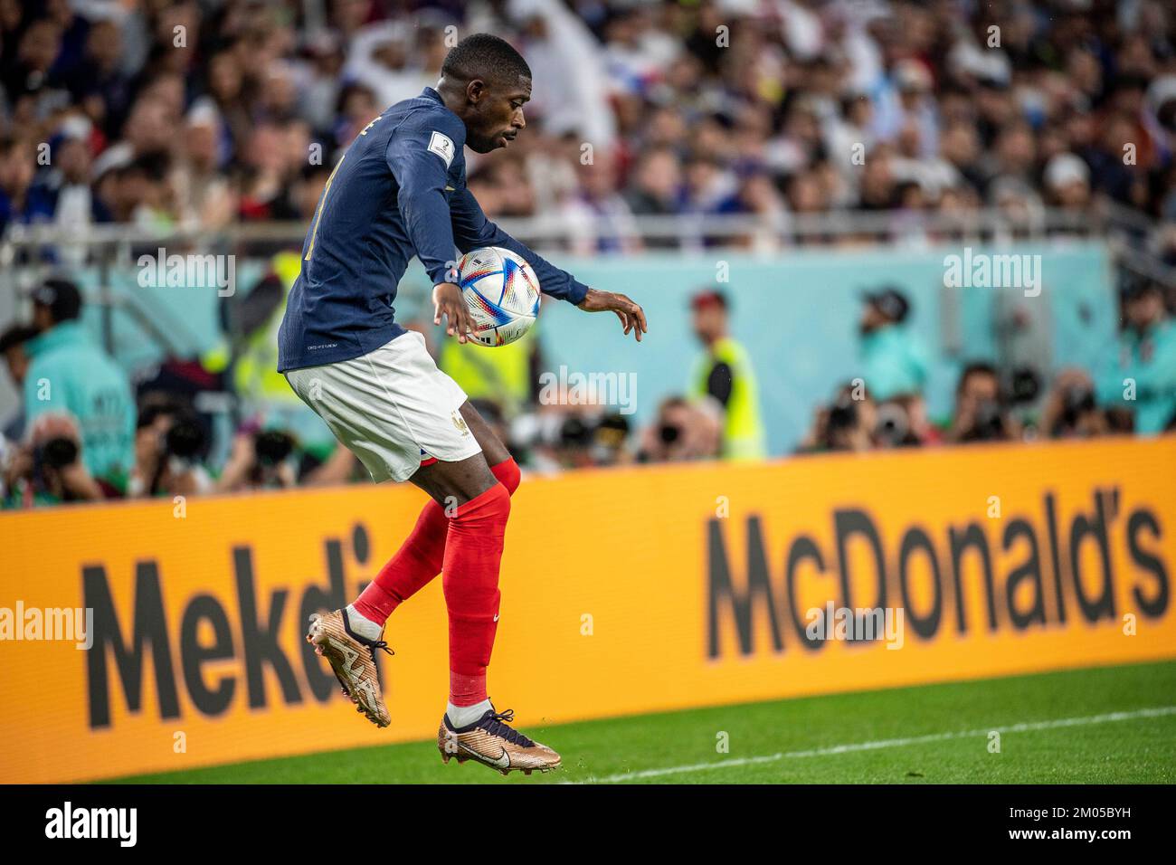 Doha, Qatar. 04th Dec, 2022. Ousmane Dembélé of France during a match ...