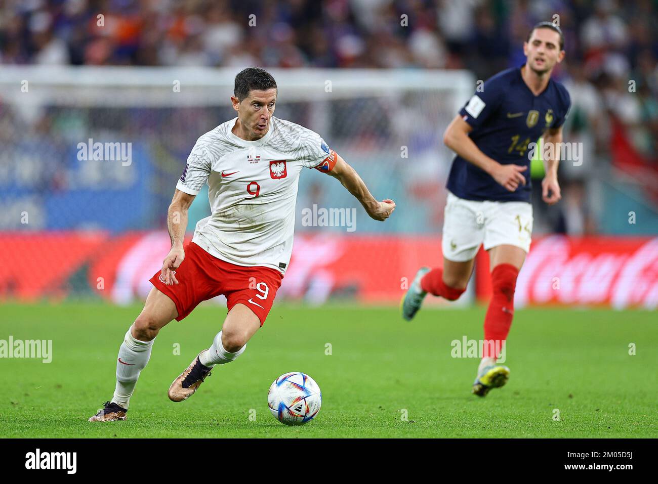 Robert Lewandowski during the FIFA World Cup Qatar 2022 Round of 16 ...