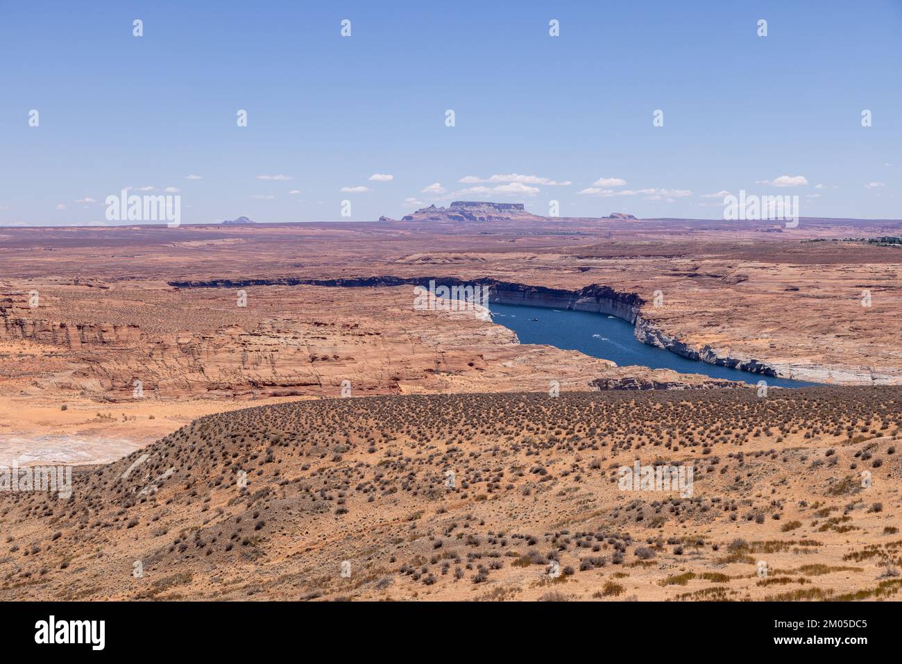 Scenic Lake Powell Landscape During a Severe Drought Stock Photo - Alamy