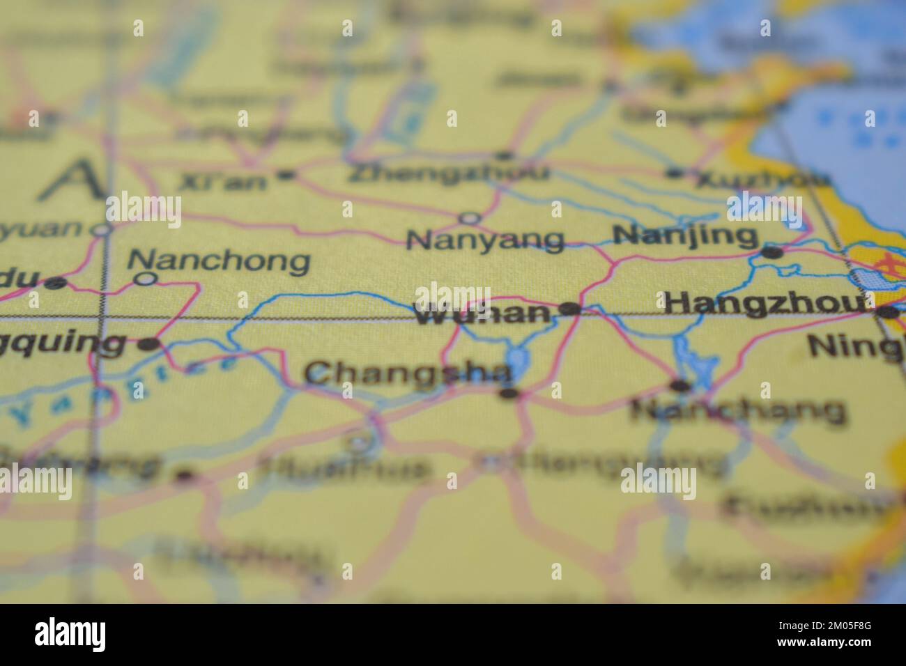 Wuhan map hi-res stock photography and images - Alamy