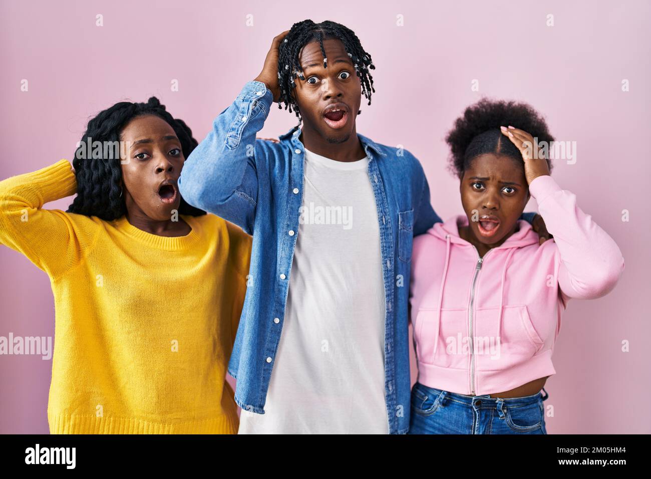 Scared Group Of People