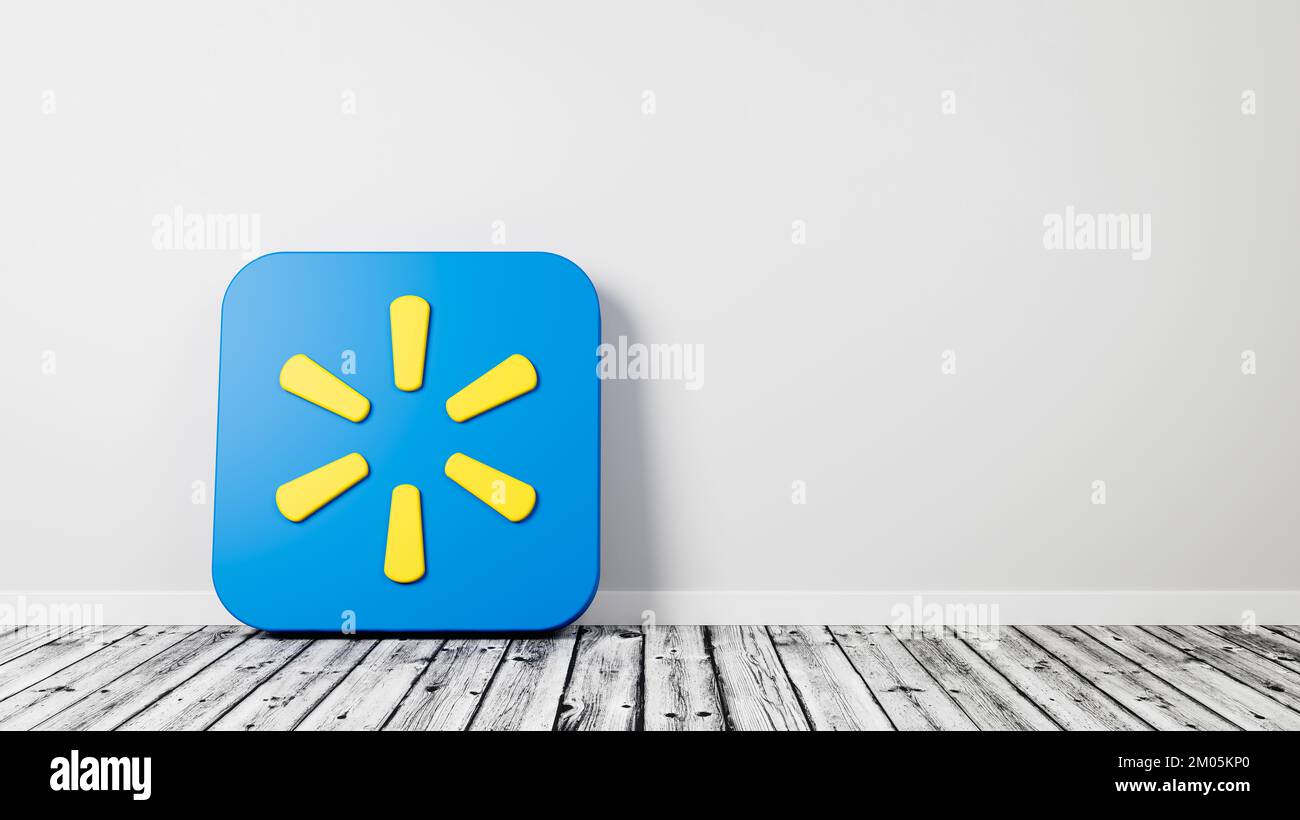 Walmart app icon hi-res stock photography and images - Alamy