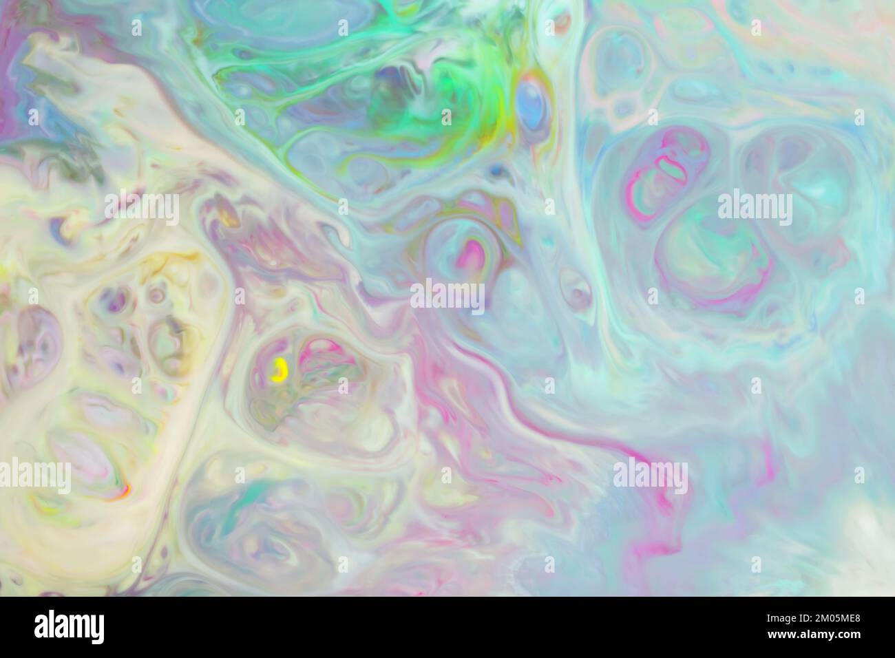 Abstract gradient multicolored background. Colorful spots on water ...
