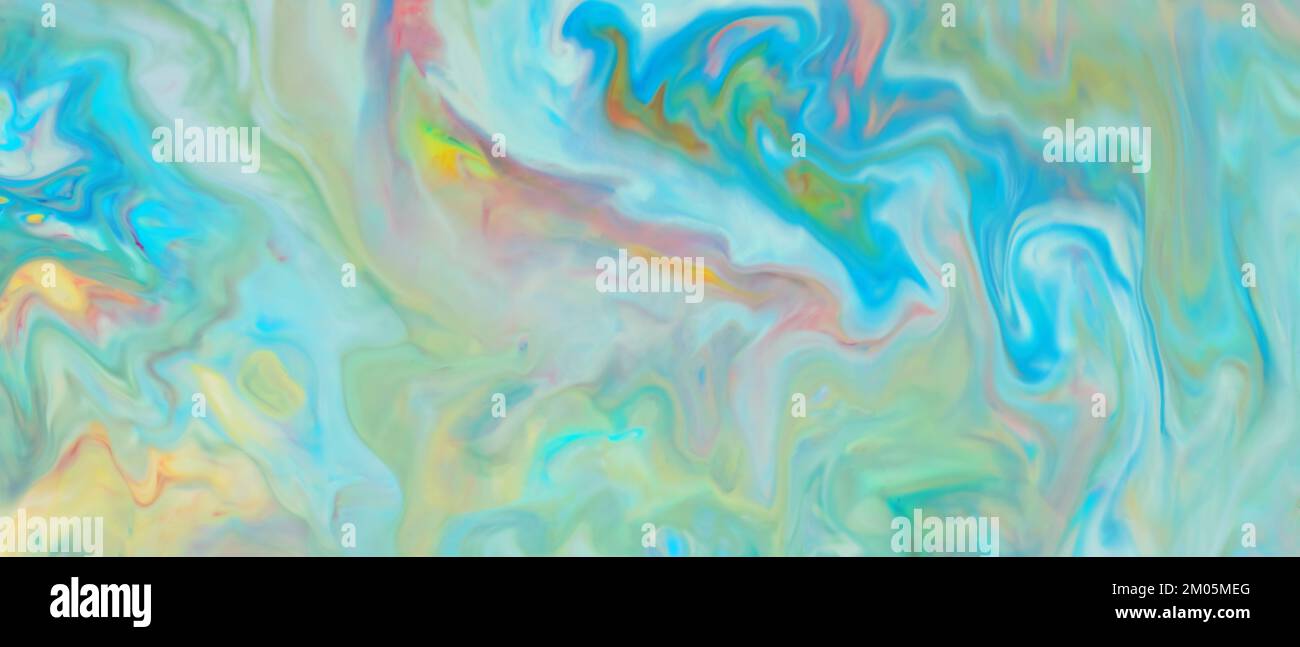 Abstract gradient multicolored background. Colorful spots on water ...