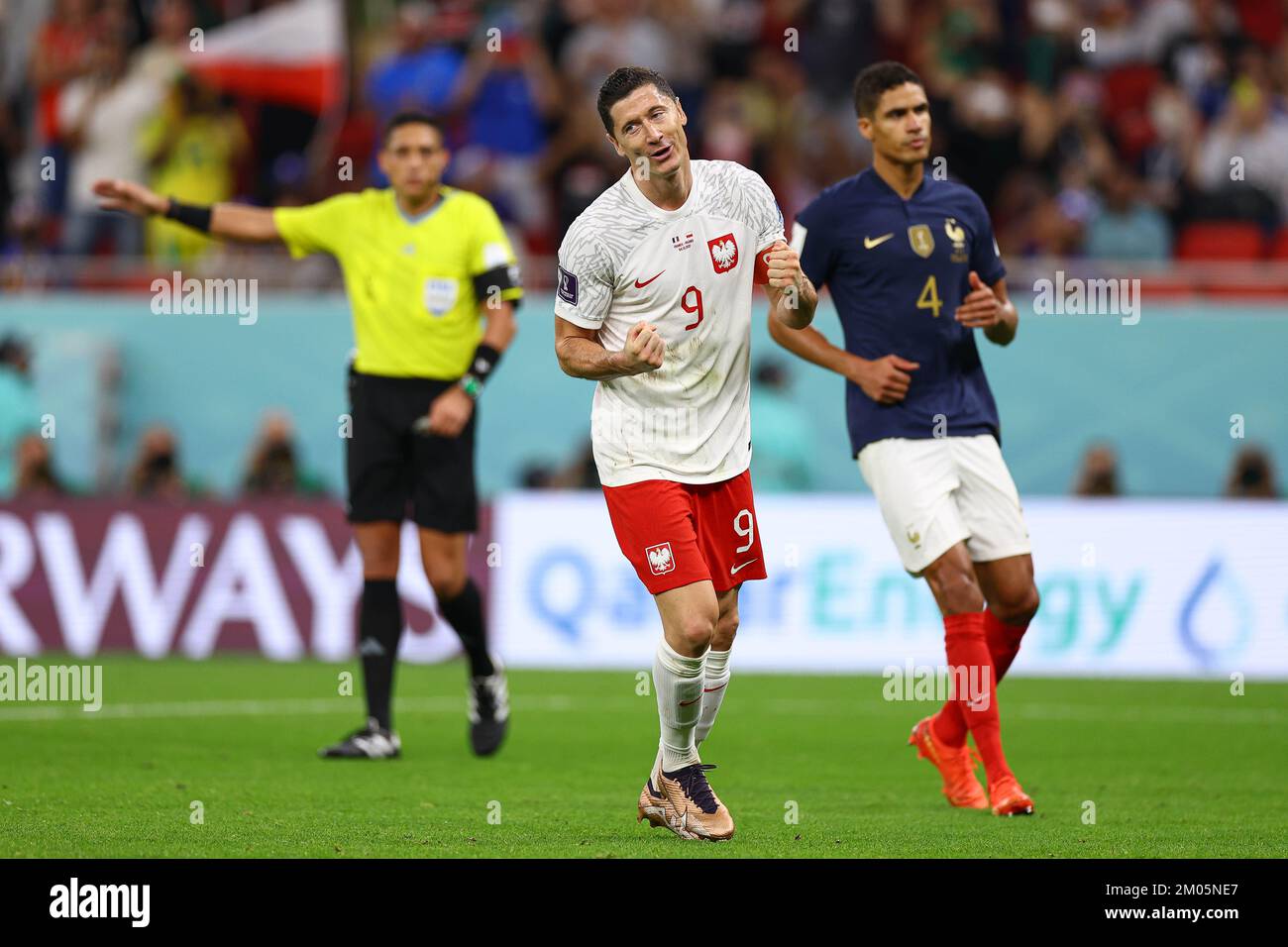 Robert Lewandowski during the FIFA World Cup Qatar 2022 Round of 16 ...