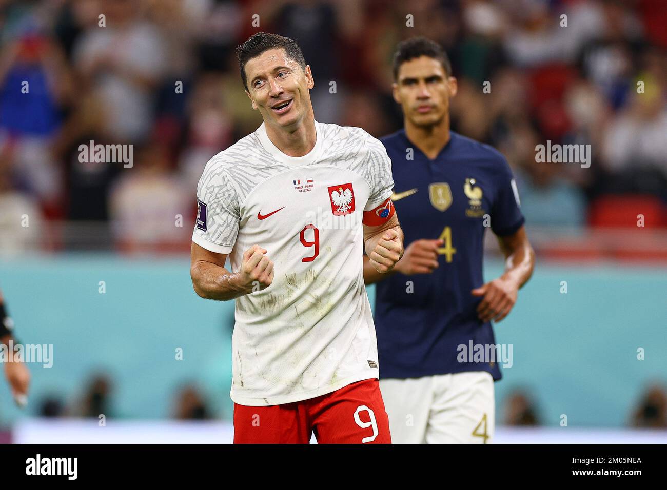 Robert Lewandowski during the FIFA World Cup Qatar 2022 Round of 16 ...
