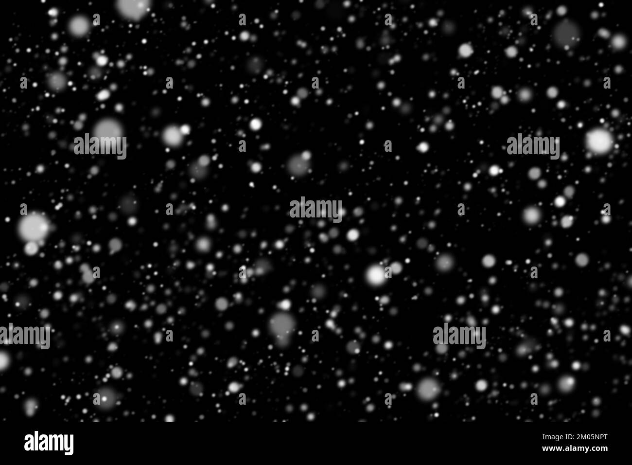 Festive background abstract snow Black and White Stock Photos & Images ...