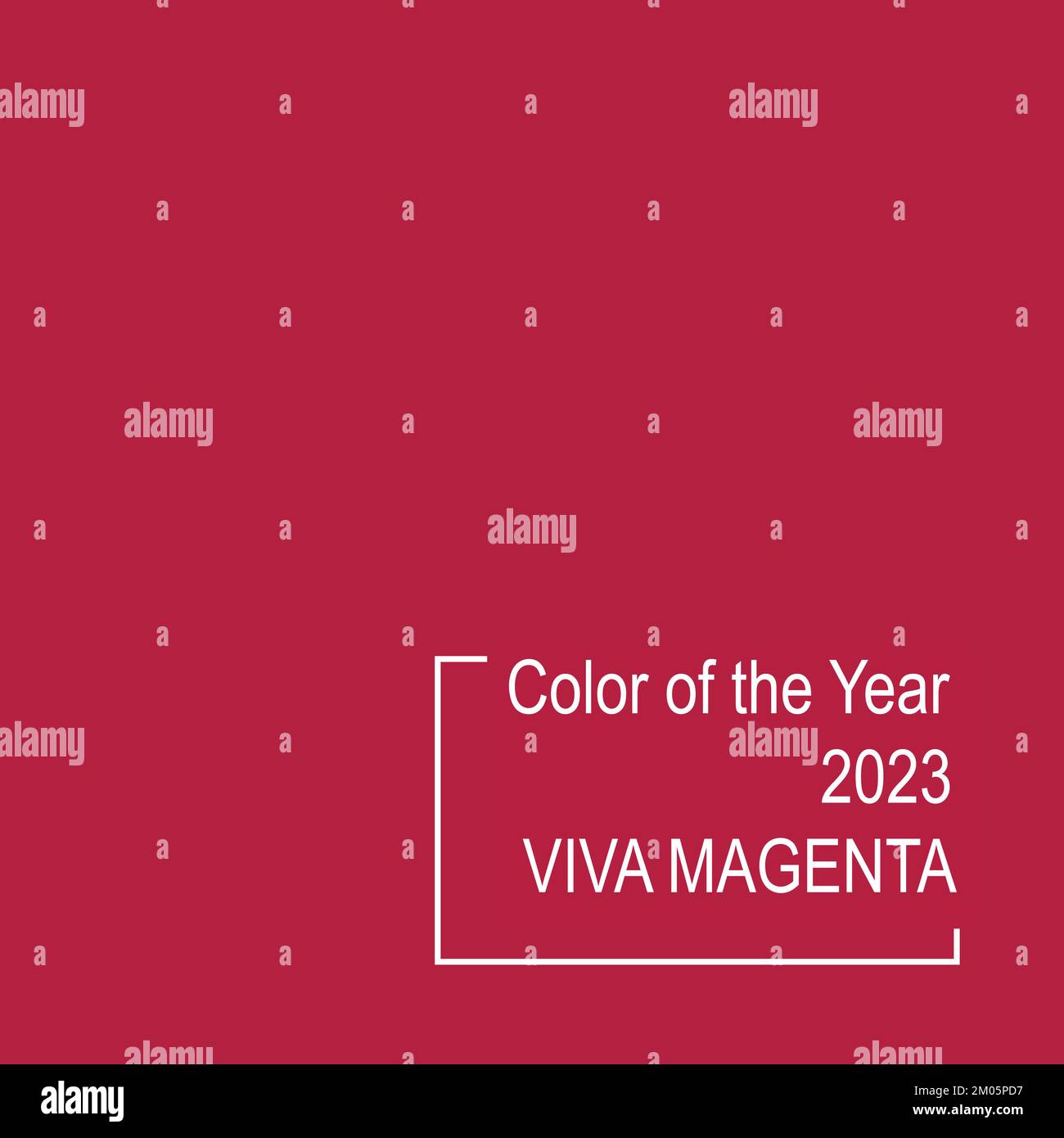 Viva Magenta. Color of the year 2023. Trendy concept. Vector illustration Stock Vector Image ...