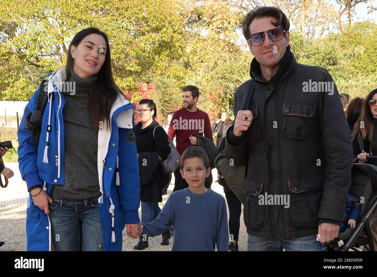 Rome, Italy. 04th Dec, 2022. Gloria Bellicchi (l), Gianmarco Morelli (c ...