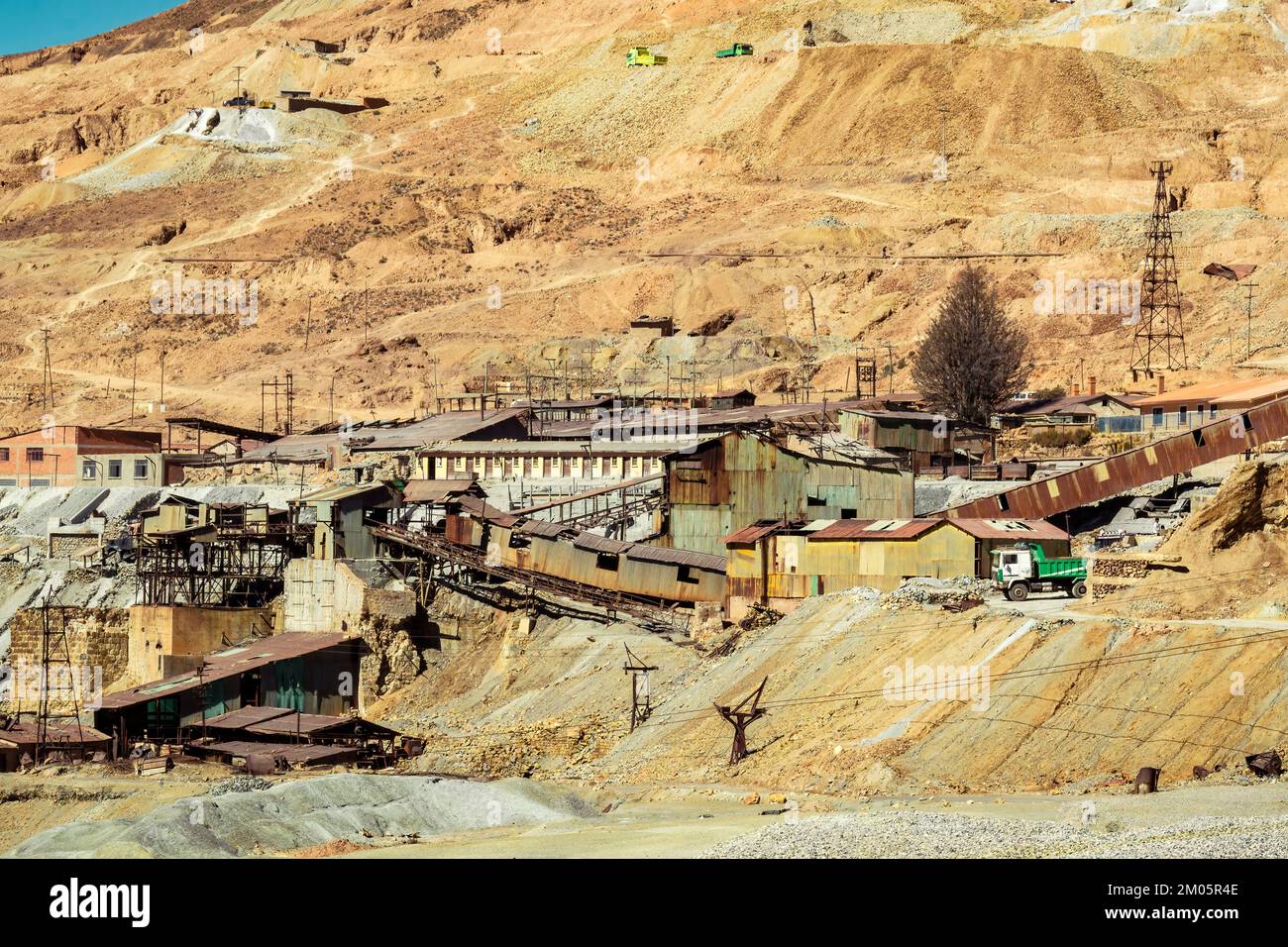 Gold mines at Cierro Rico, Potosí, Bolivia Stock Photo - Alamy
