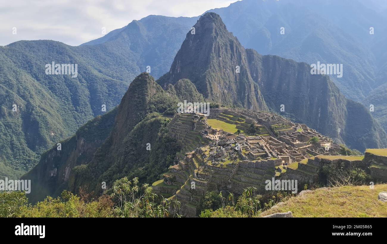 Machu Picchu is a 15th-century Inca citadel located in southern Peru on ...