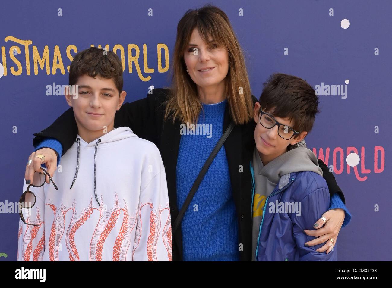 Gabriele Bellitti (l), Marina La Rosa (r) and Andrea Bellitti (r ...
