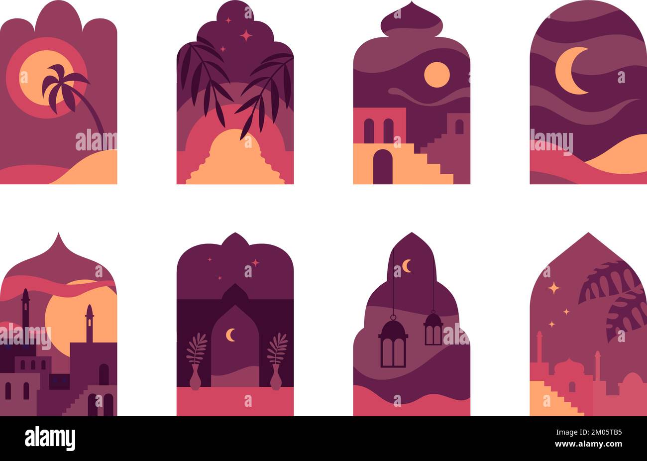 Beautiful landscape views from Stock Vector Images - Alamy