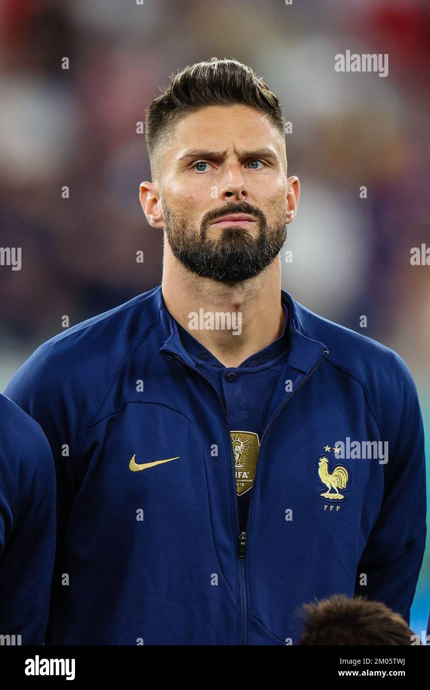 Doha, Qatar. 04th Dec, 2022. Olivier Giroud France player during a ...