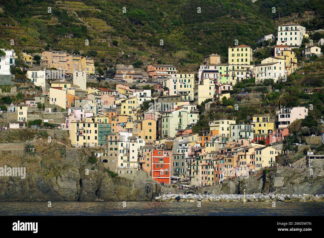 Riomaggiore, Cinque Terre, Liguria, Italy, Europe, UNESCO World ...