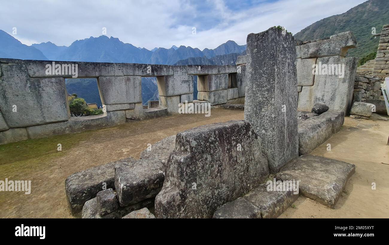 Machu Picchu is a 15th-century Inca citadel located in southern Peru on ...