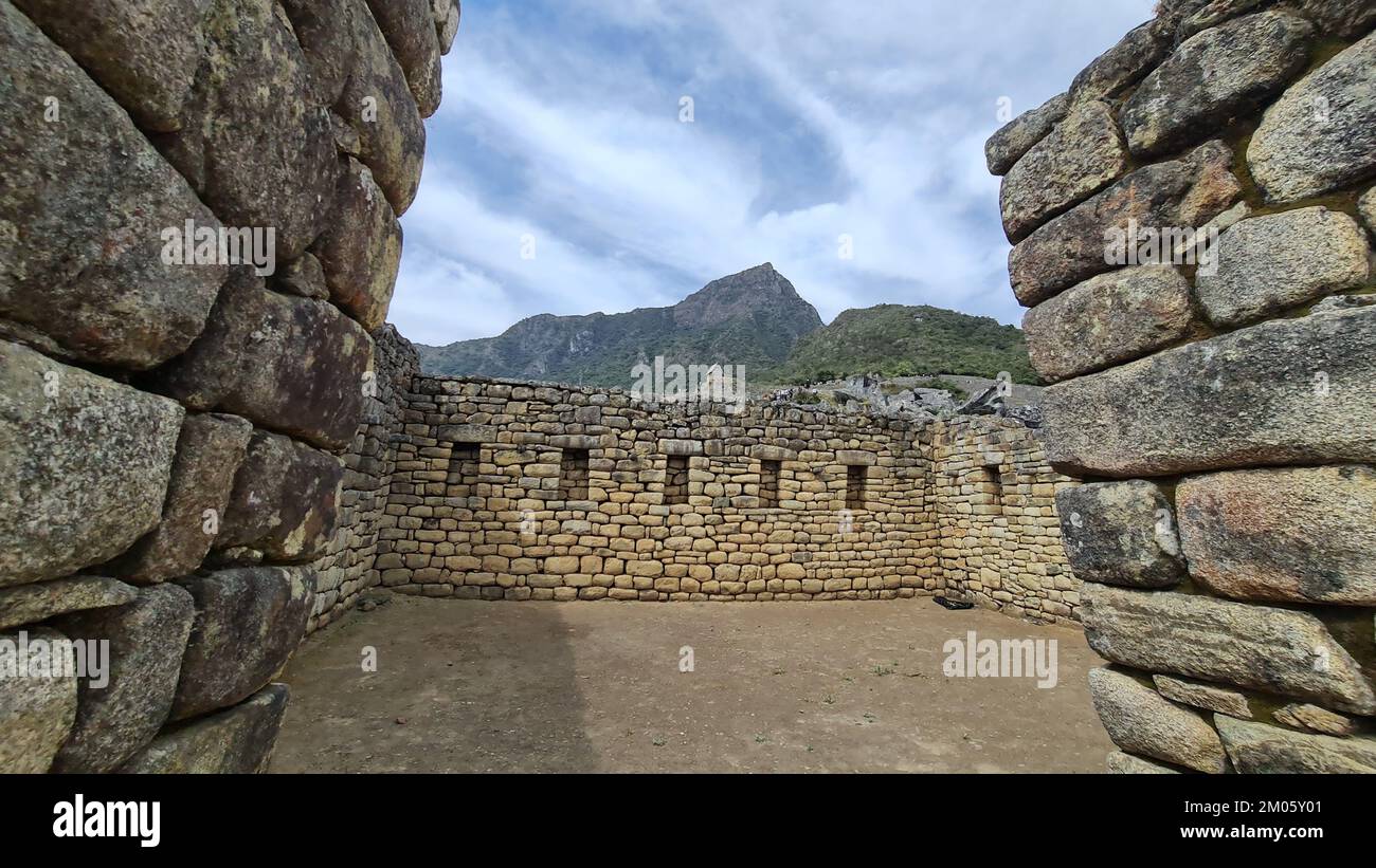 Machu Picchu is a 15th-century Inca citadel located in southern Peru on ...