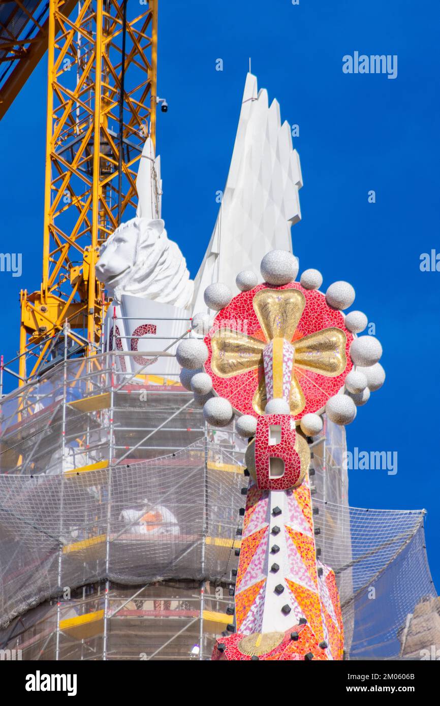 Sagrada família zoom in hi-res stock photography and images - Alamy