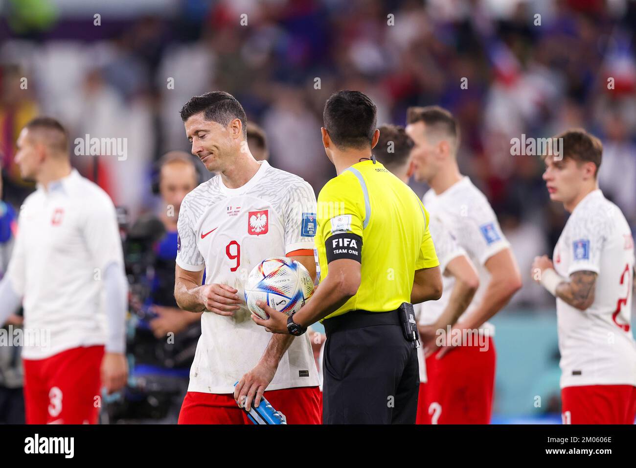 December 4, 2022: 04.12.2022 DOHA, KATAR (DOHA, QATAR).MISTRZOSTWA SWIATA W PILCE NOZNEJ KATAR ...