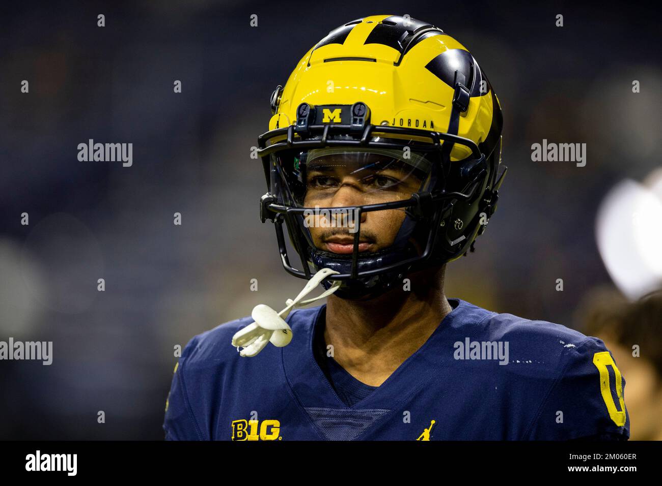 Indianapolis, Indiana, USA. 03rd Dec, 2022. Michigan wide receiver ...