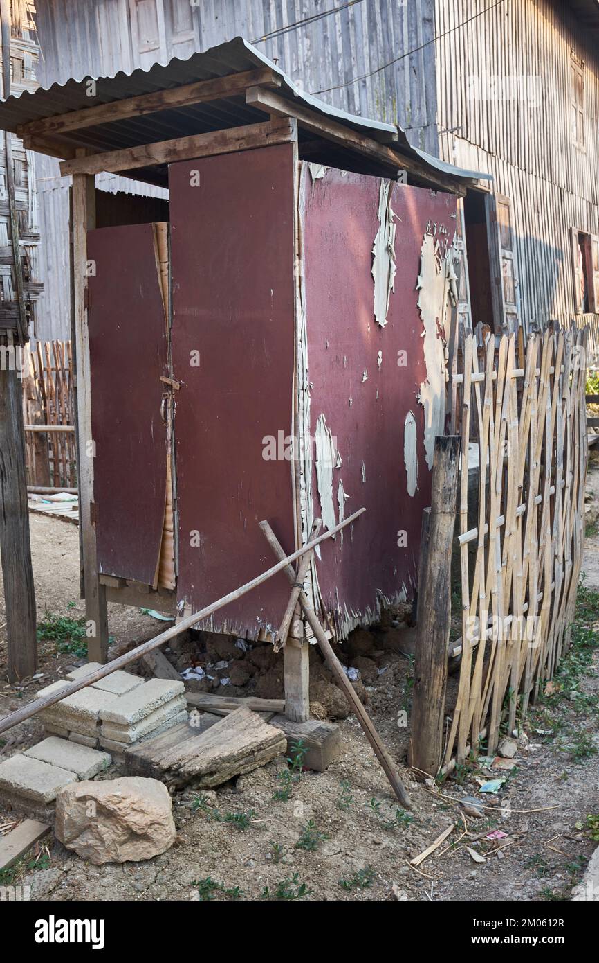 Toilets toilet outside hi-res stock photography and images - Alamy