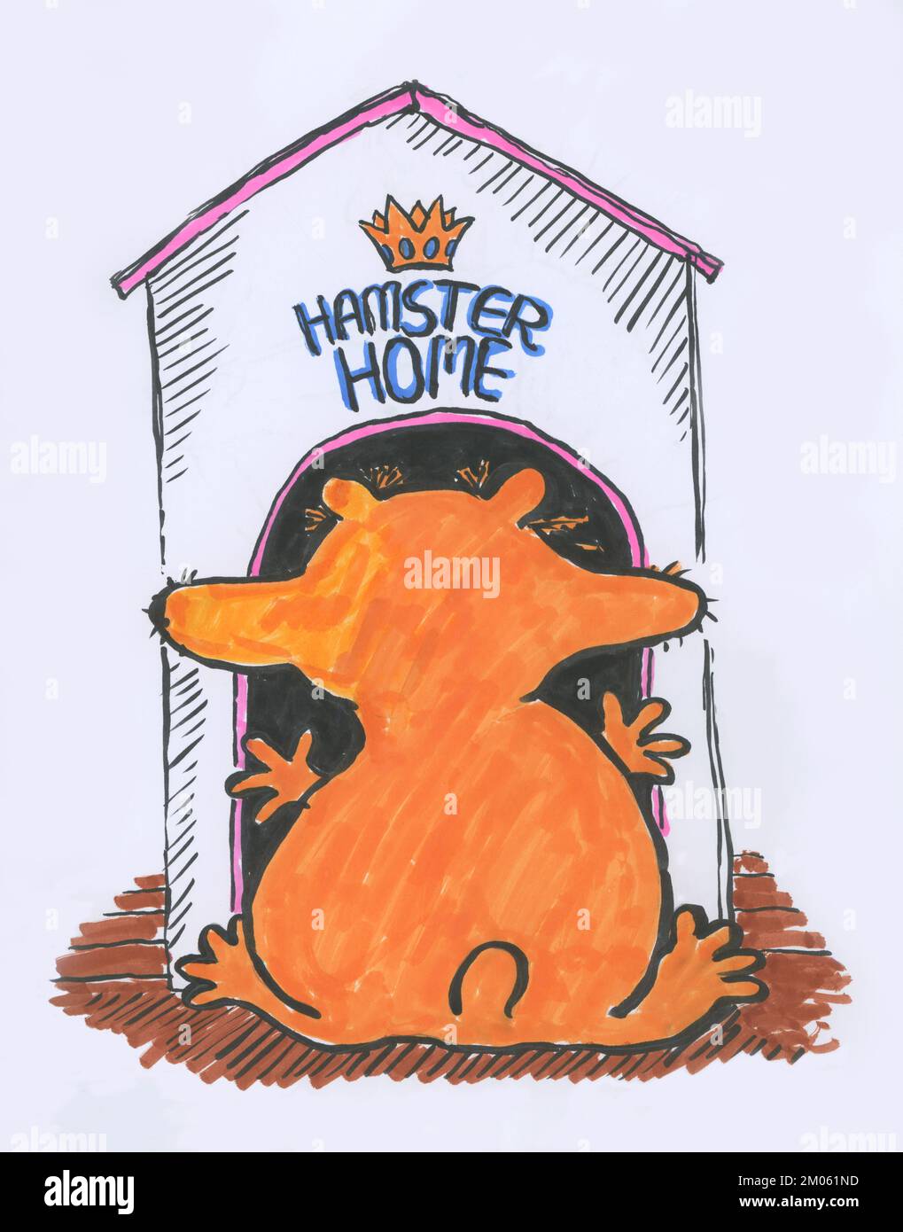 Hamster drawing hi-res stock photography and images - Alamy