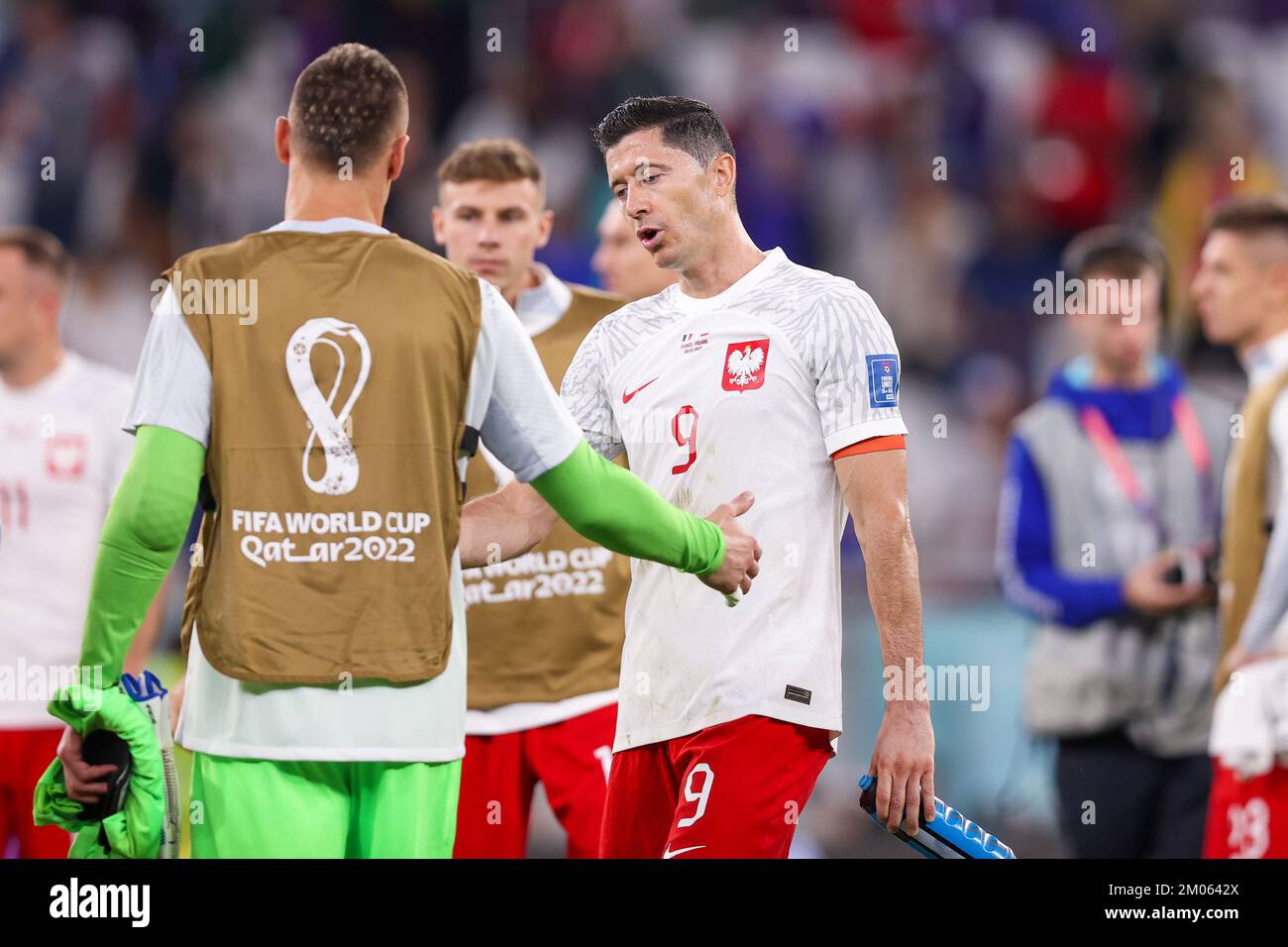 December 4, 2022: 04.12.2022 DOHA, KATAR (DOHA, QATAR).MISTRZOSTWA SWIATA W PILCE NOZNEJ KATAR ...