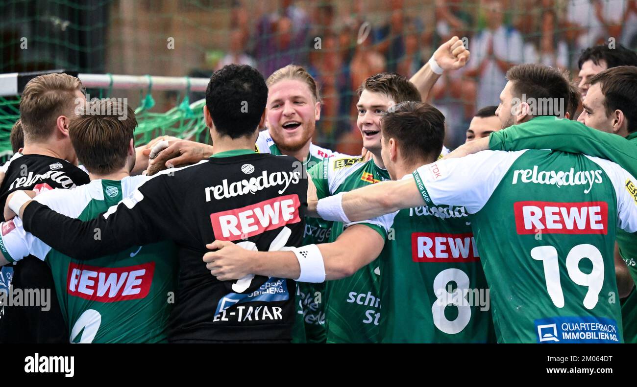 Leipzig, Germany. 04th Dec, 2022. Handball: Bundesliga, SC DHfK Leipzig ...