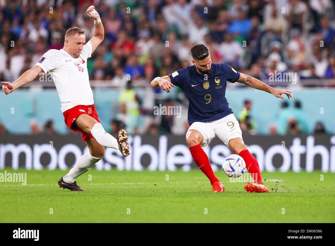 December 4, 2022: 04.12.2022 DOHA, KATAR (DOHA, QATAR).MISTRZOSTWA SWIATA W PILCE NOZNEJ KATAR ...