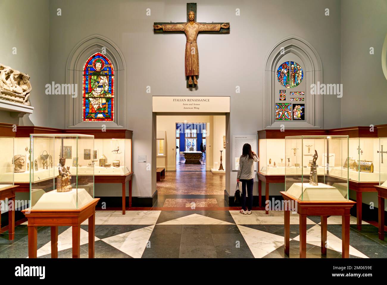 New York. Manhattan. United States. The Metropolitan Museum of Art ...