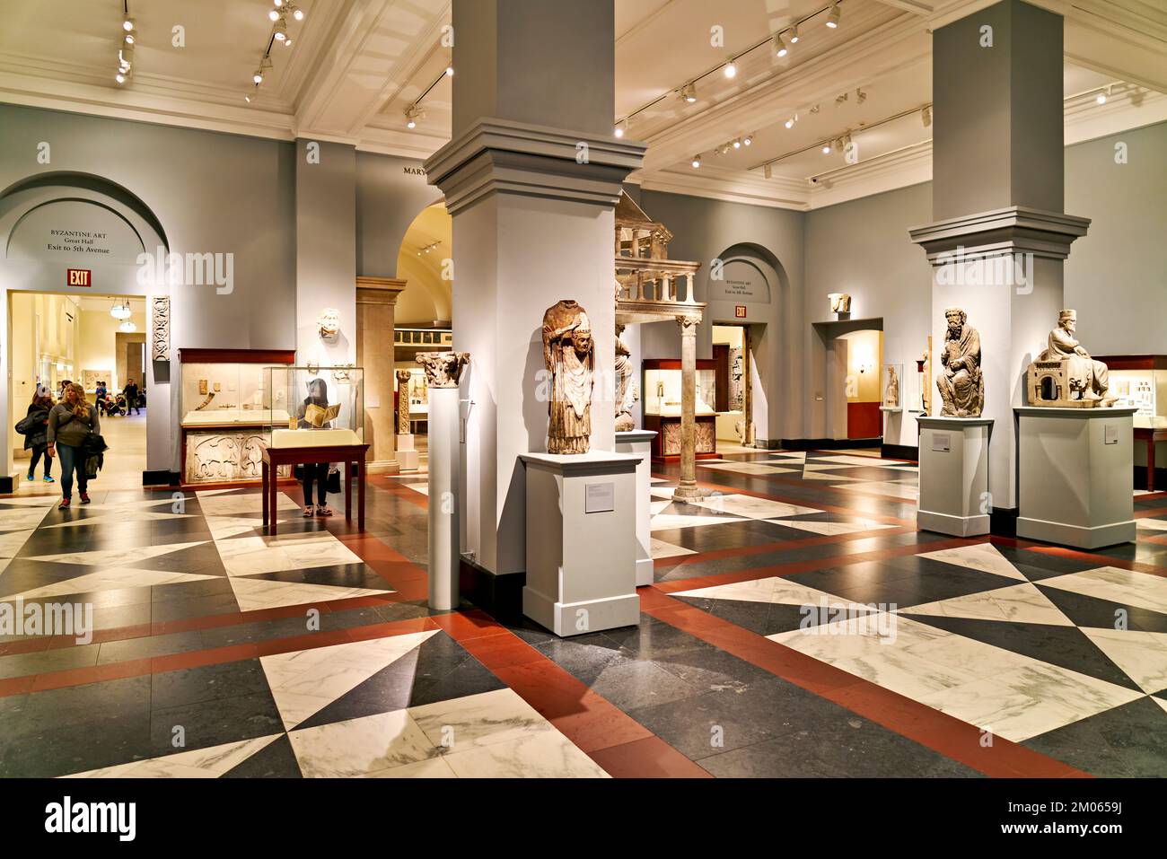 New York. Manhattan. United States. The Metropolitan Museum of Art ...