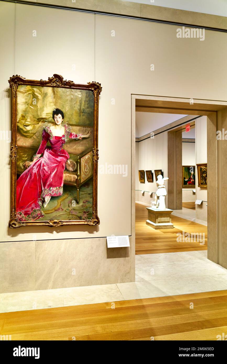 New York. Manhattan. United States. The Metropolitan Museum of Art ...