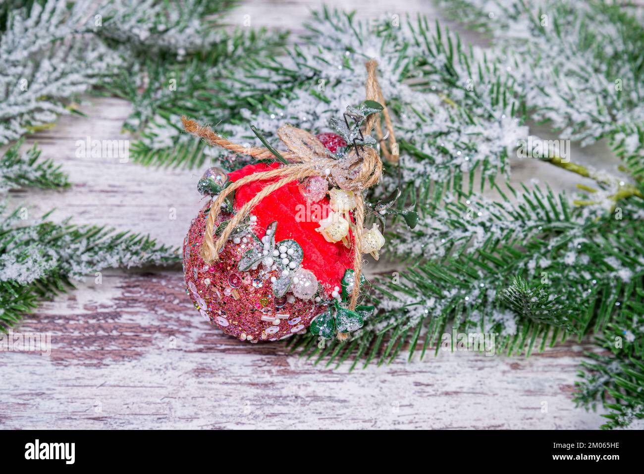 Creative diy craft hobby. Making handmade craft christmas ornaments and ...