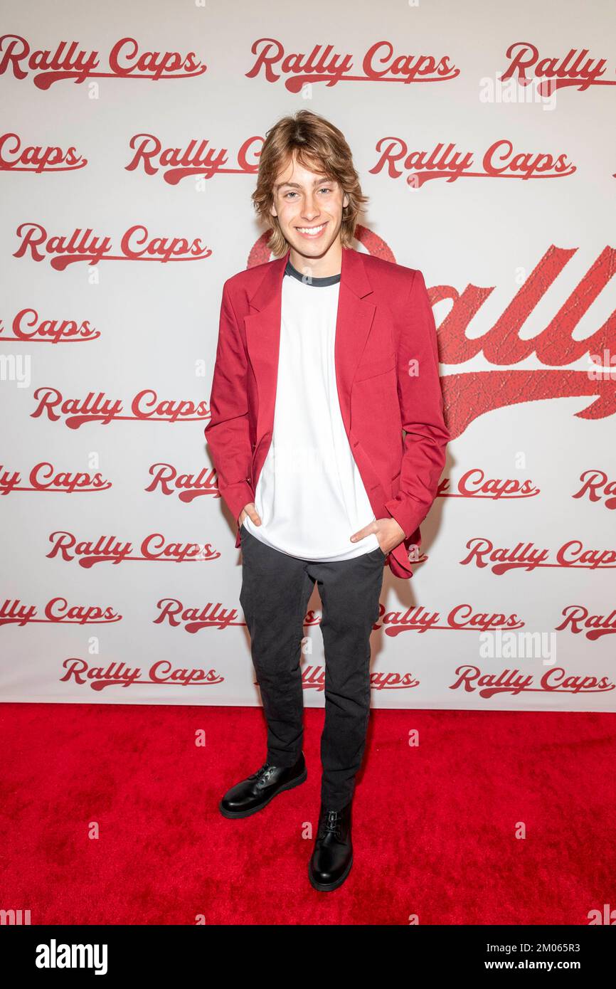 Los Angeles, California, USA. 03rd Dec, 2022. Ryker Baloun attends Los ...