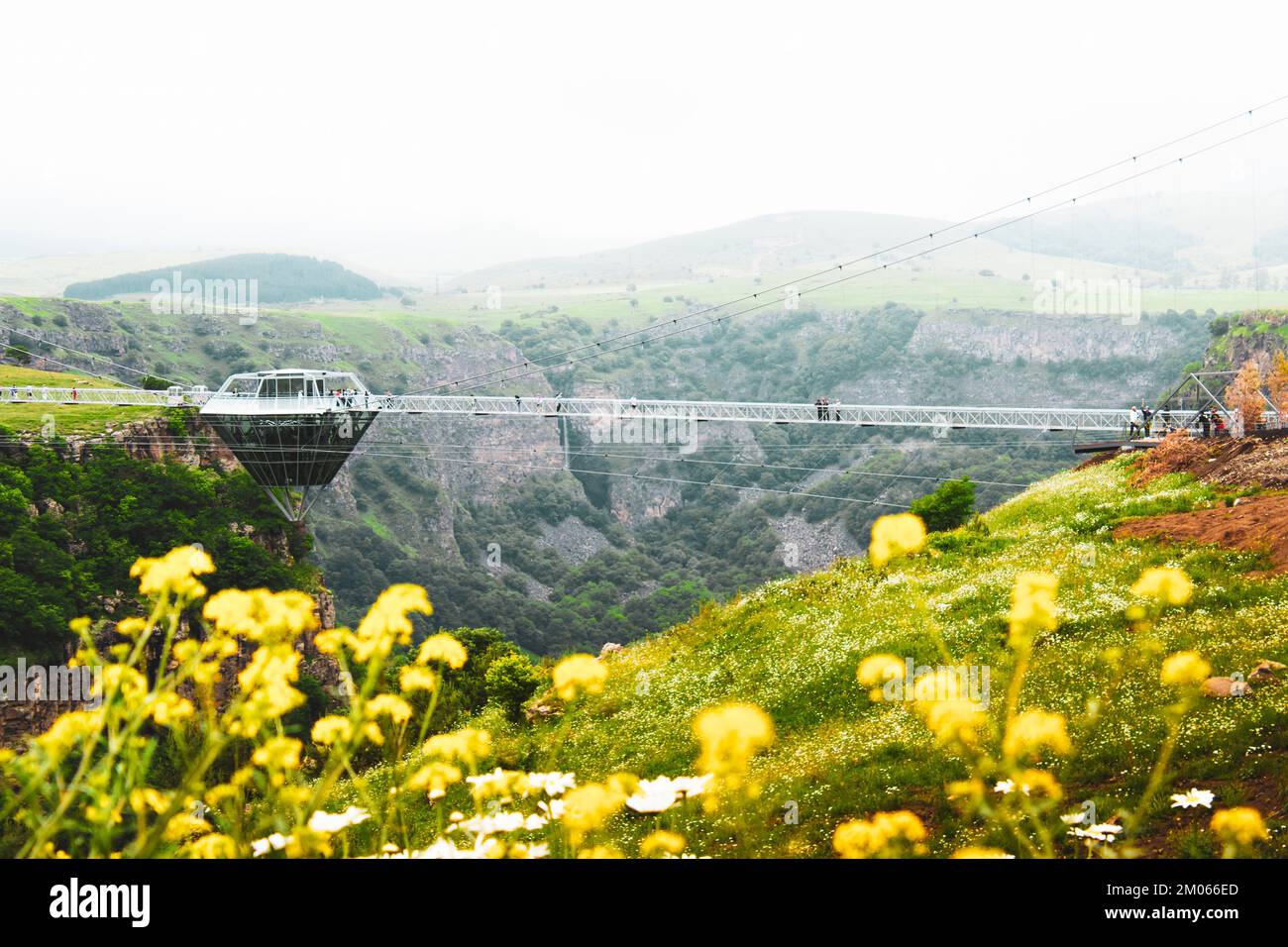 Dashbashi, Georgia - 19th june, 2022: Aerial view Diamond shape ...