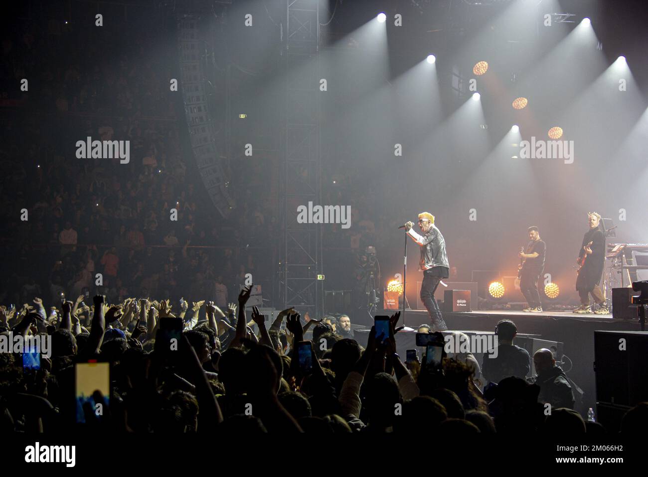 Salmo on stage during Salmo - Flop Tour, Italian singer Music Concert ...