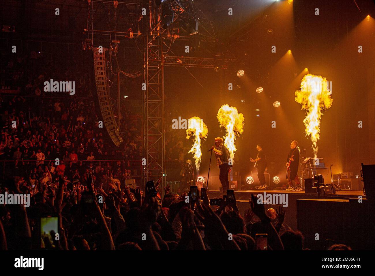 Salmo on stage during Salmo - Flop Tour, Italian singer Music Concert ...