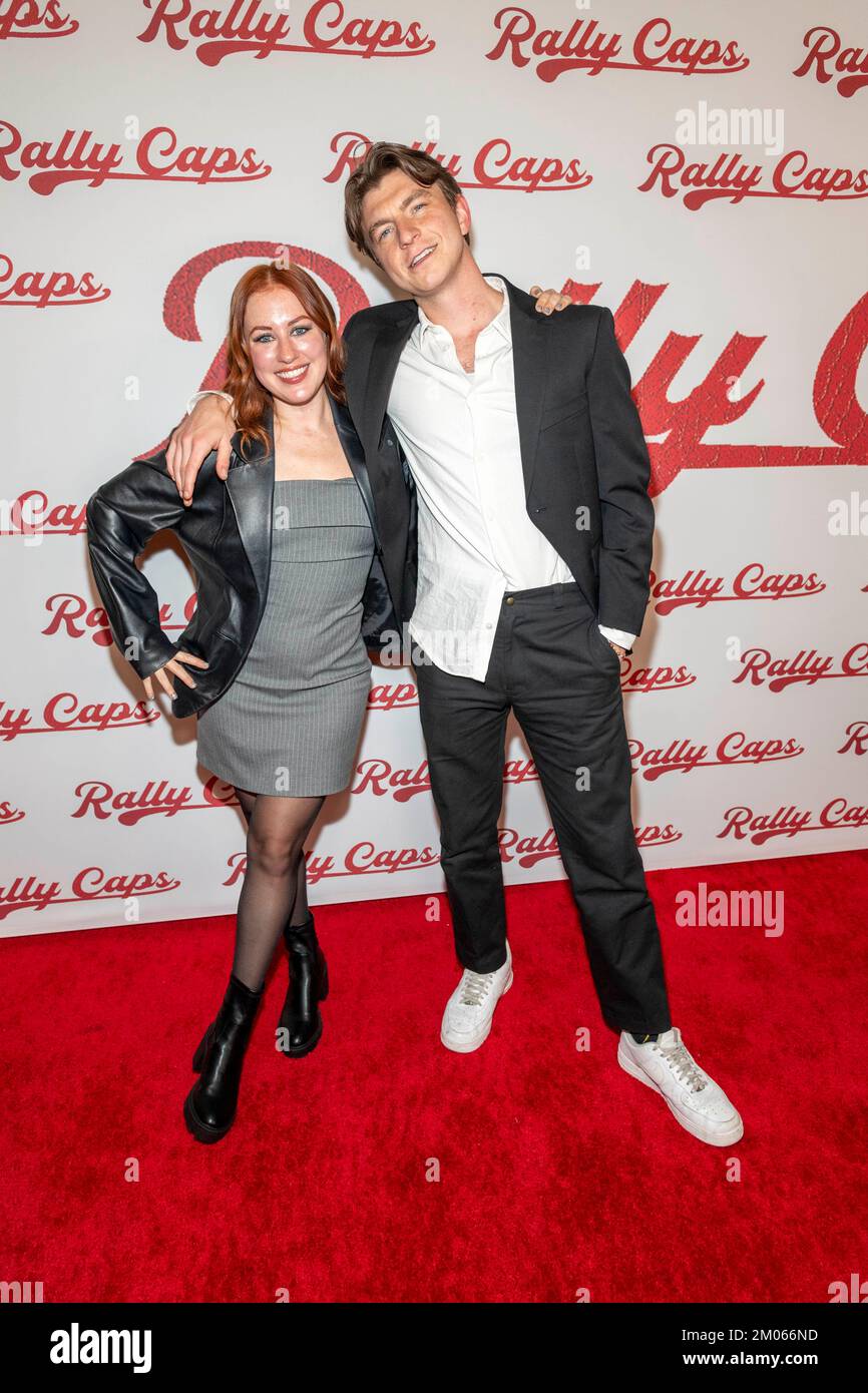 Los Angeles, California, USA. 03rd Dec, 2022. Amanda Zaeske, Rowen Kahn ...