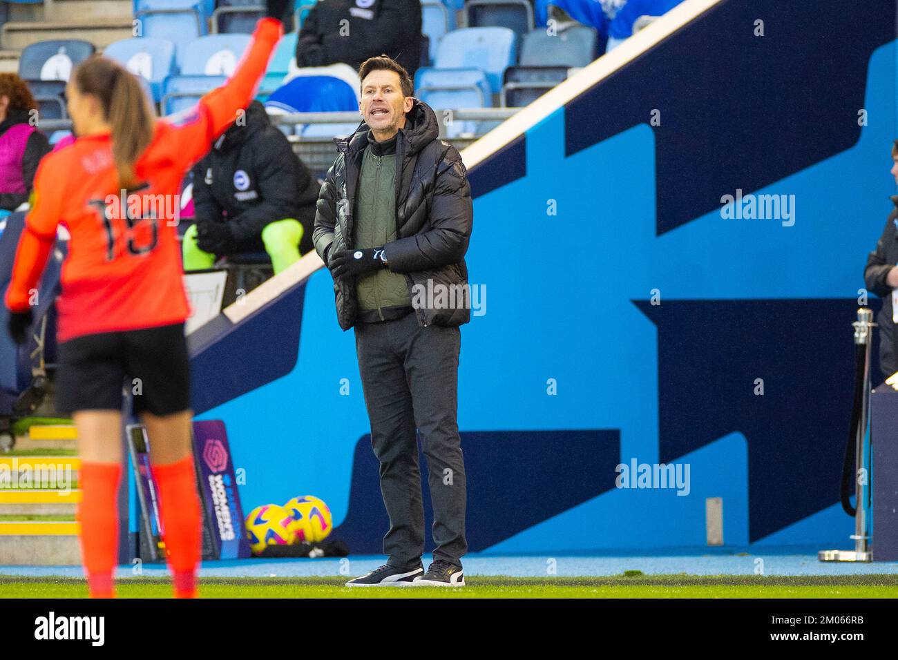 Manchester, UK. 4th December 2022. Manchester City manager Gareth ...