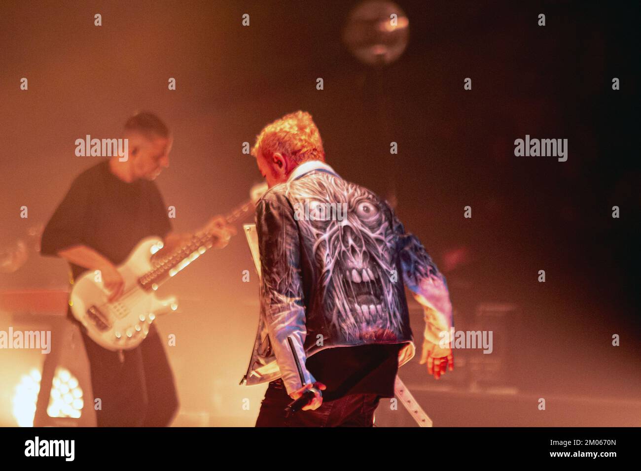 Salmo on stage during Salmo - Flop Tour, Italian singer Music Concert ...