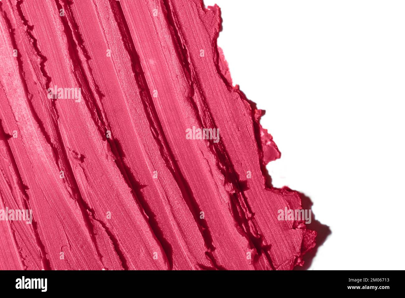 Abstract swatch of shimmer lipgloss smear,colored in red Stock Photo ...