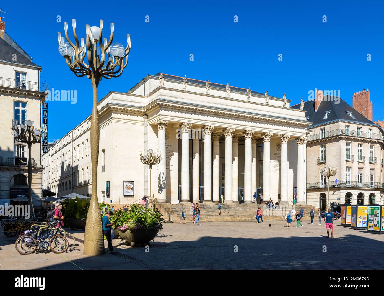 The Théâtre Graslin is a theatre and opera house located in Place ...
