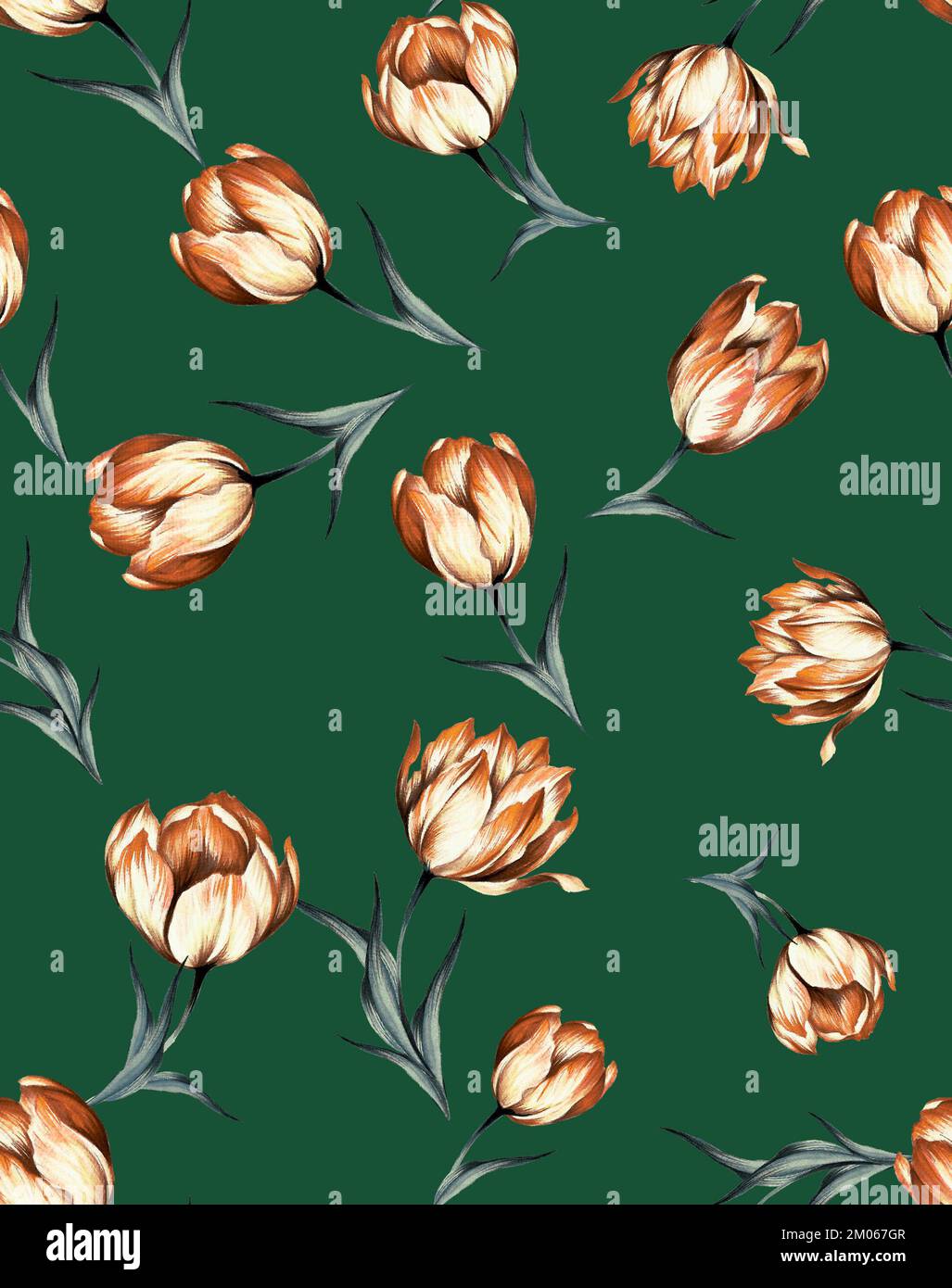 Botanical textile design hi-res stock photography and images - Alamy
