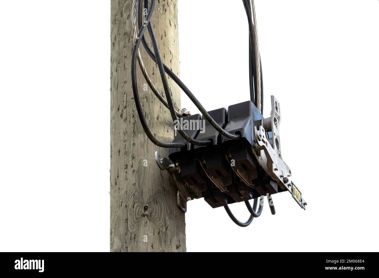 Electricity Pole. Wires and communications. Energy and infrastructure ...