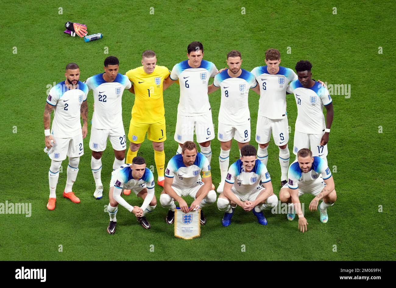 England team group ahead of the FIFA World Cup Round of Sixteen match ...