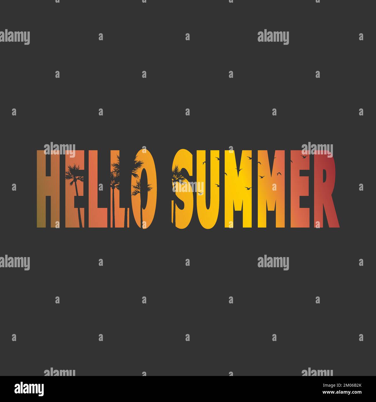 Summer Natural Placard, Poster, Flyer or Invitation Background with ...