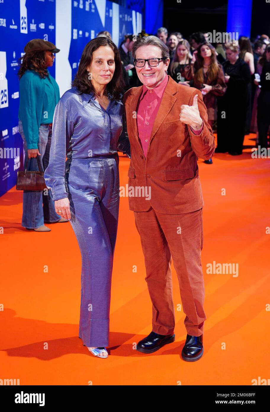 Elizabeth Karlsen and Stephen Woolley attending the British Independent ...
