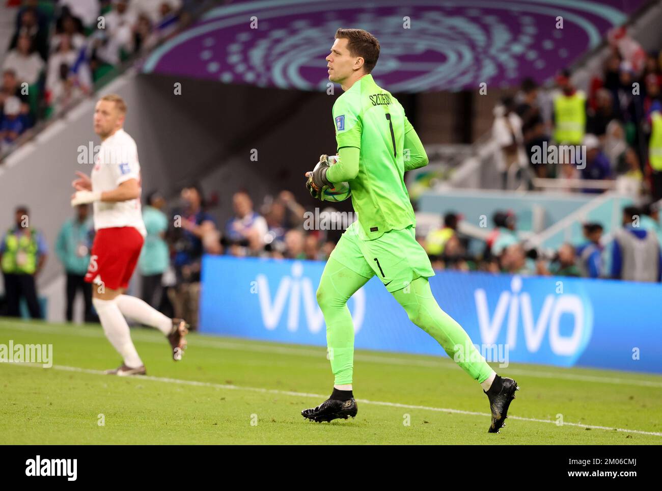 Poland goalkeeper Wojciech Szczesny during the FIFA World Cup 2022 ...