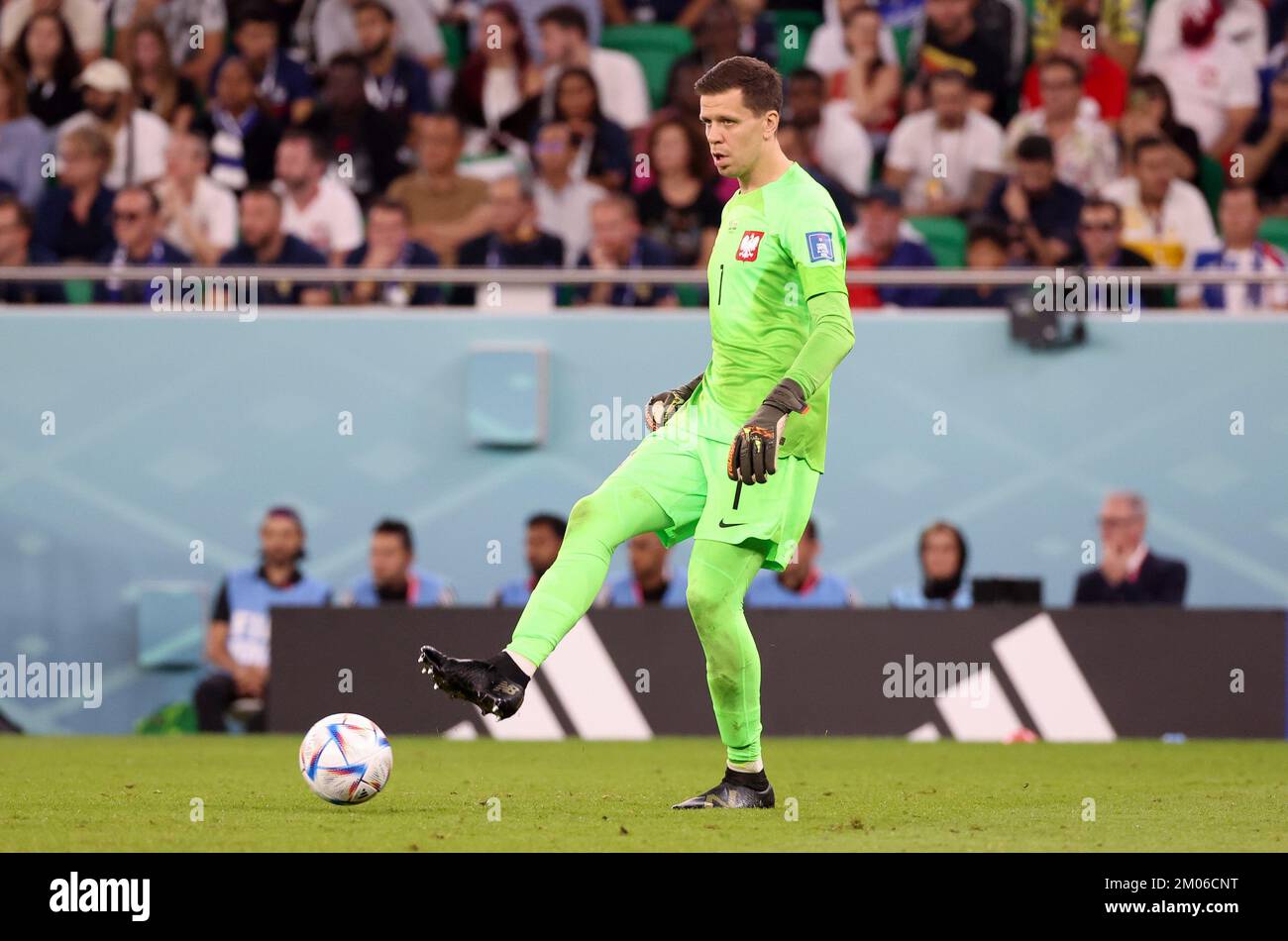 Poland goalkeeper Wojciech Szczesny during the FIFA World Cup 2022 ...