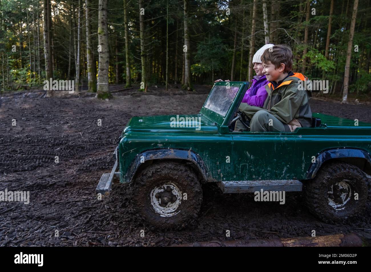 Mud race children hi-res stock photography and images - Alamy